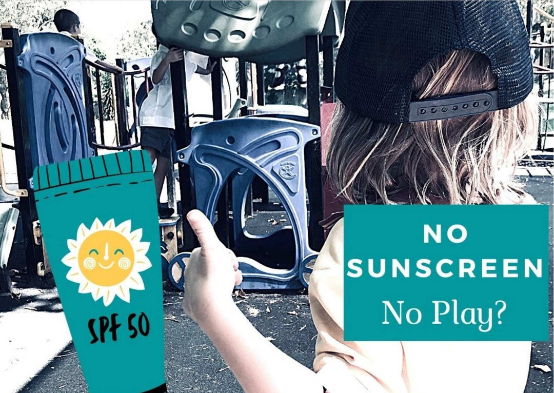 No Sunscreen, No Play! Where is the sunscreen pump in the Kindy classr ...